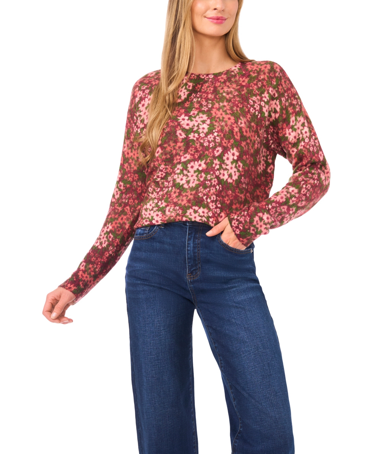 Click here for CeCe Womens Long Sleeve Pull-On Sweater - New Ivor... prices