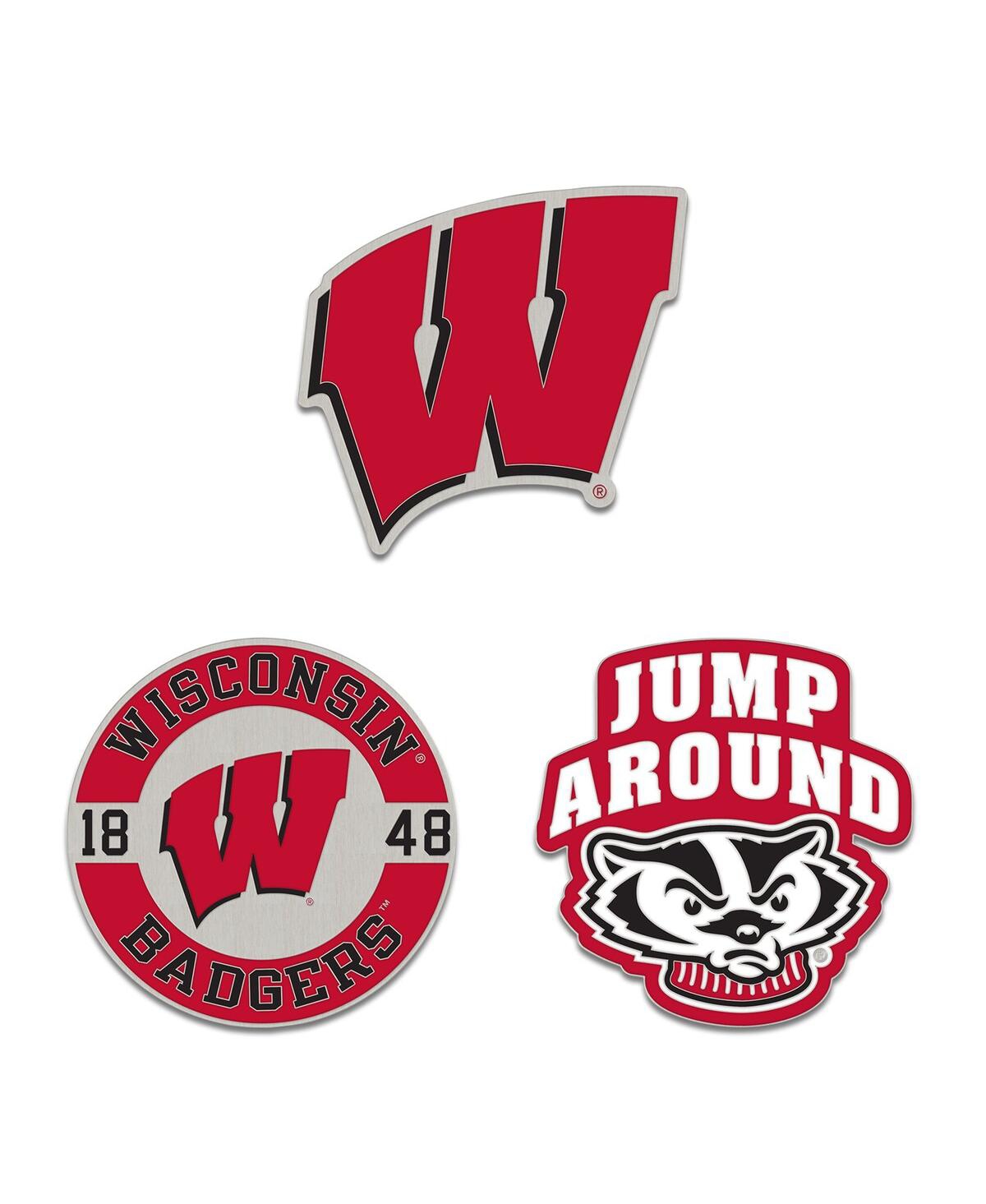Click here for Wincraft Wisconsin Badgers Collector Pin  Set of 3 prices