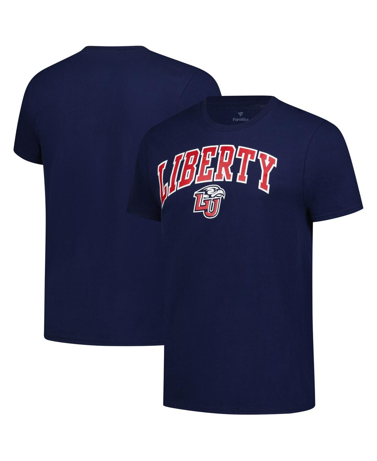 Click here for Fanatics Unlabeled Mens Navy Liberty Flames Basic... prices