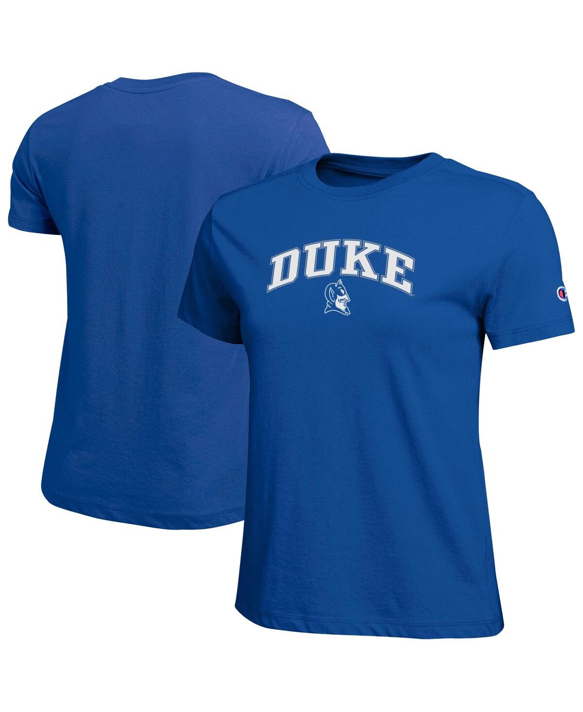 Click here for Champion Womens Royal Duke Blue Devils Arched Over... prices