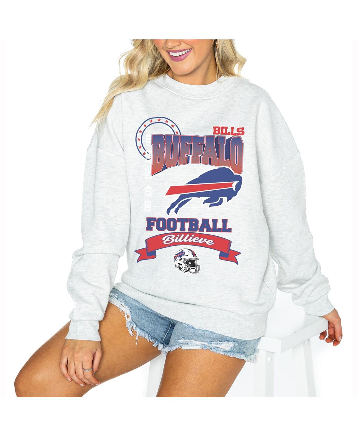 Click here for Gameday Couture Womens Ash Buffalo Bills Oversized... prices