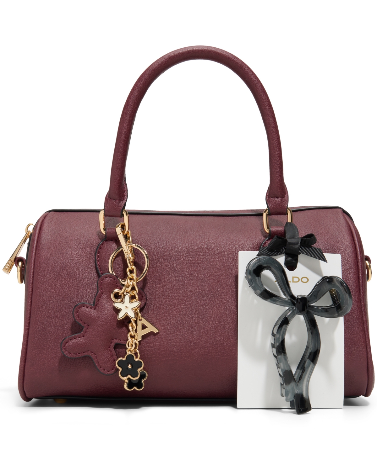 Click here for Aldo Knowsley Medium Top Handle Bag - Mix Mat Bord... prices