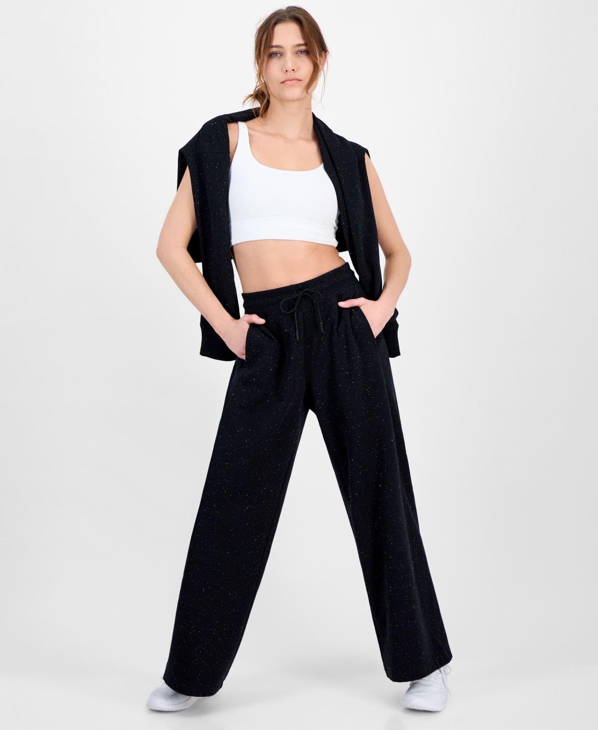 Click here for Id Ideology Womens Neppy Fleece Sweatpants  Macys... prices