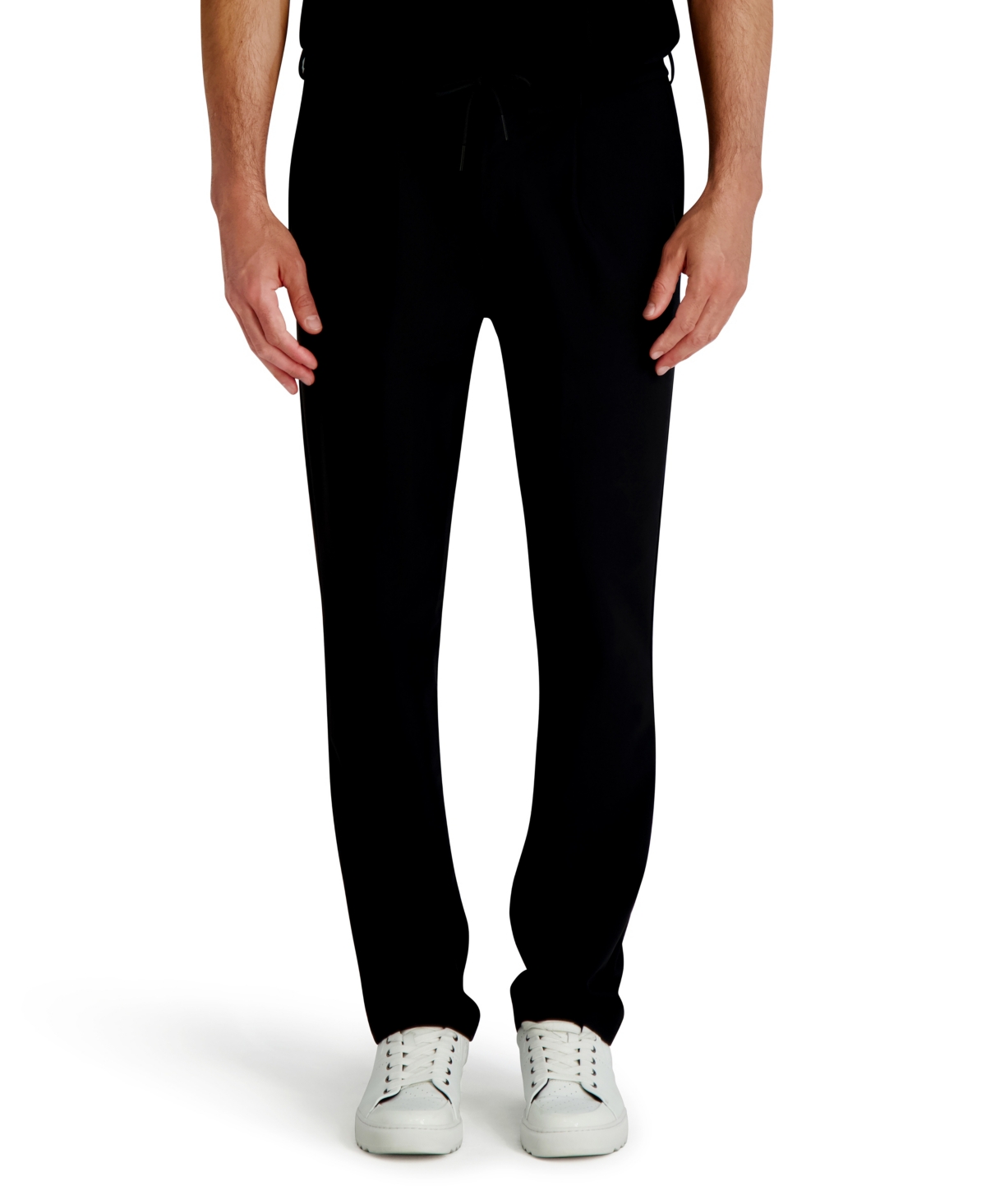 Click here for Karl Lagerfeld Paris Mens Regular Fit Pants - Blac... prices