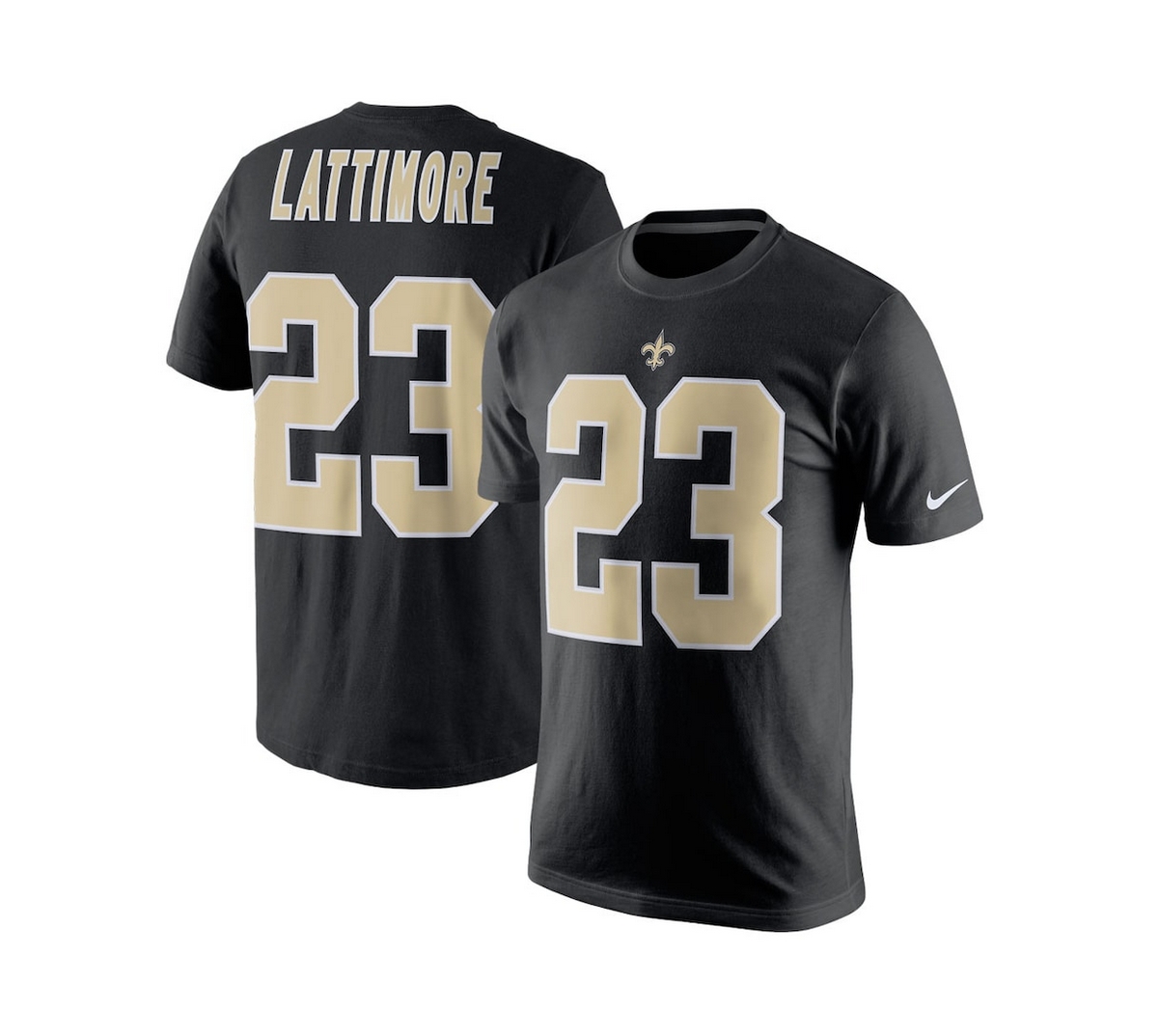 Click here for Nike Mens Marshon Lattimore Black New Orleans Sain... prices