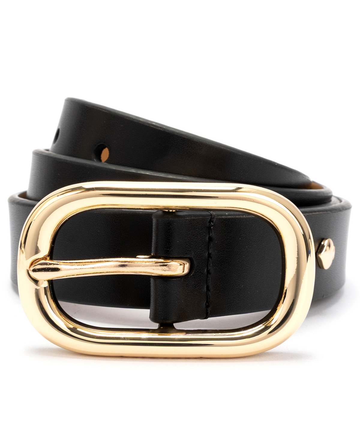 Click here for kate spade new york Womens Molten Buckle Belt - Bl... prices