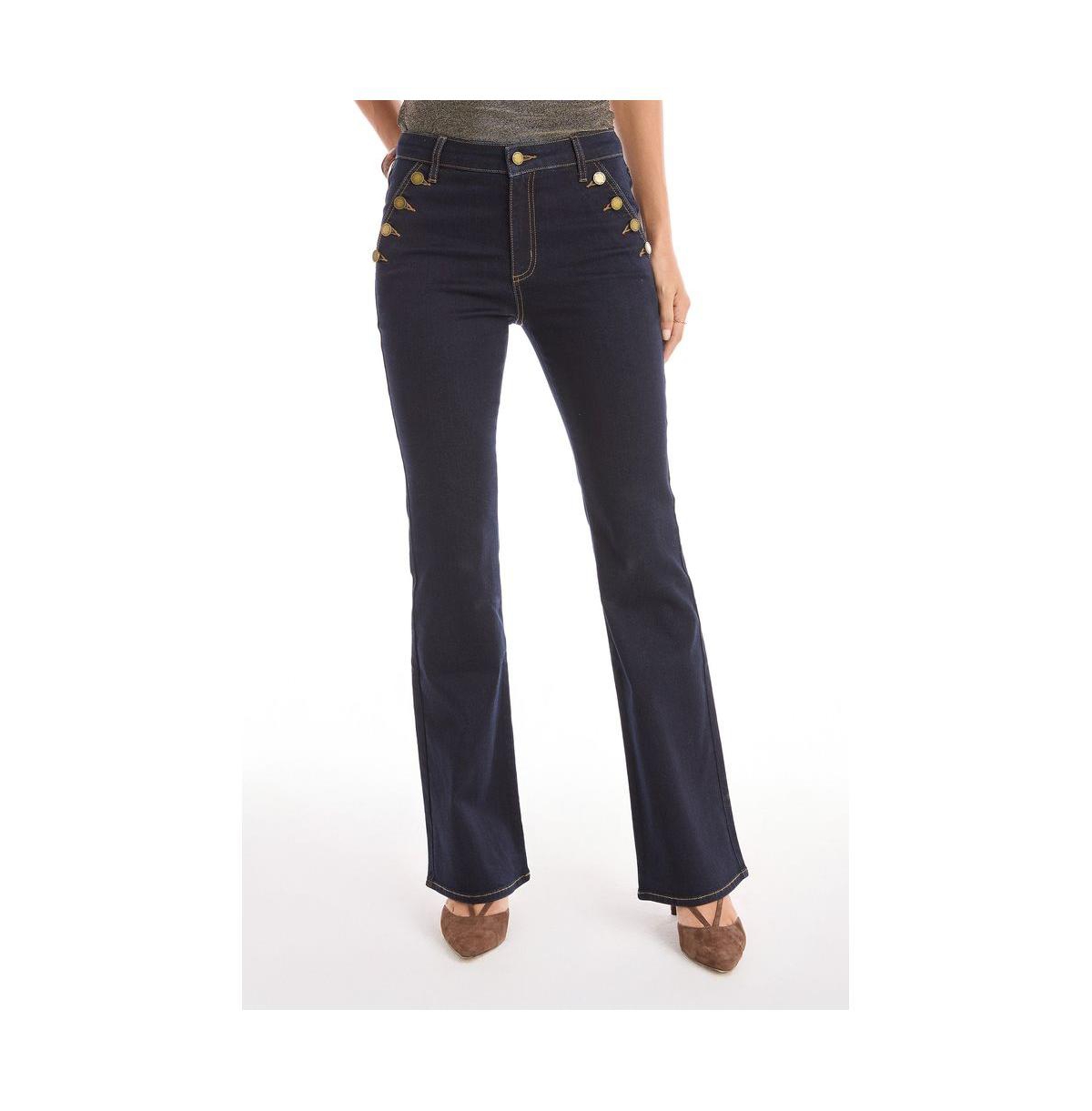 Click here for The Noli Shop Womens Allegra Bootcut Jean - Indigo... prices