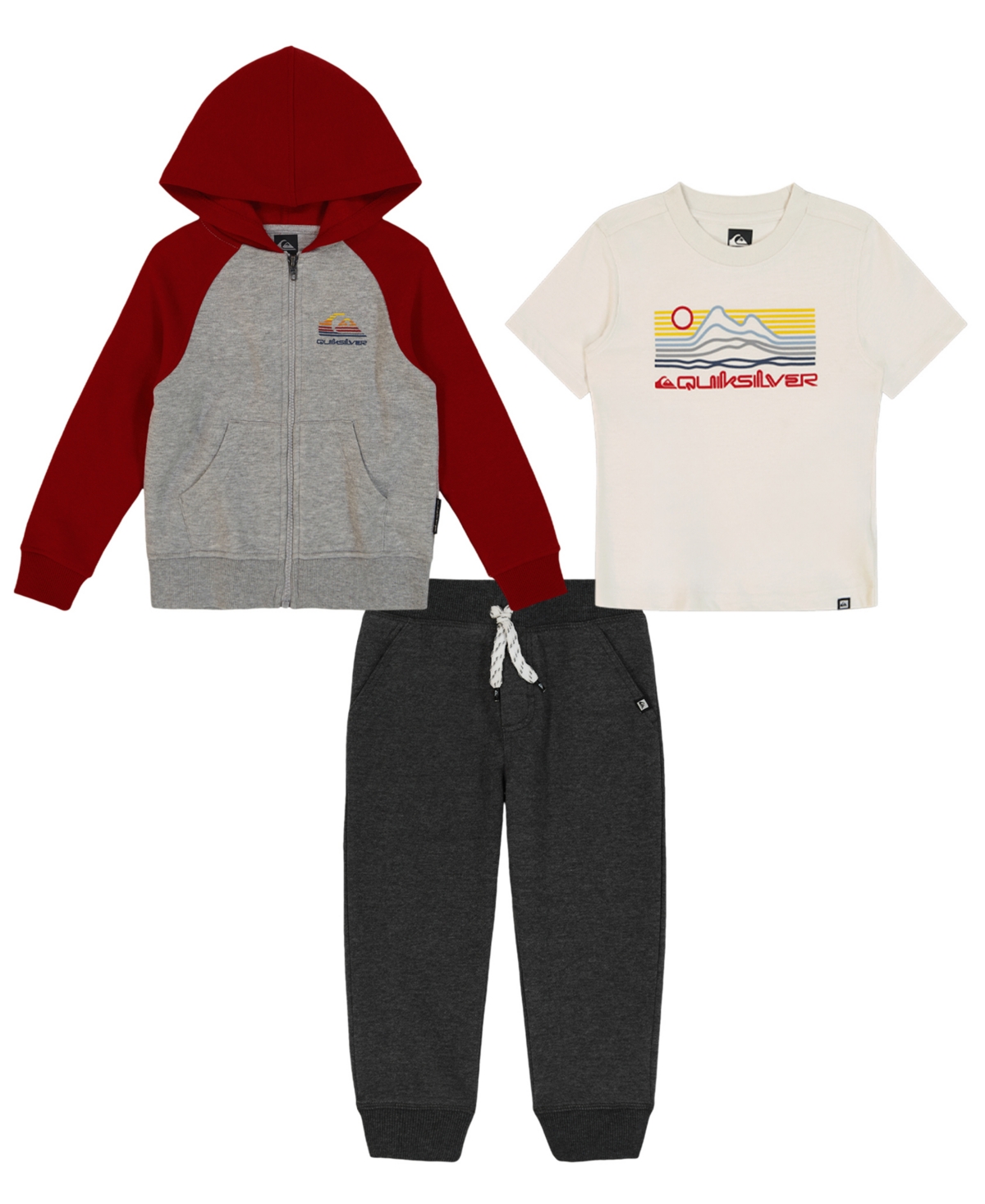 Click here for Quiksilver Toddler & Little Boys 4T-7 3-Piece T-Sh... prices