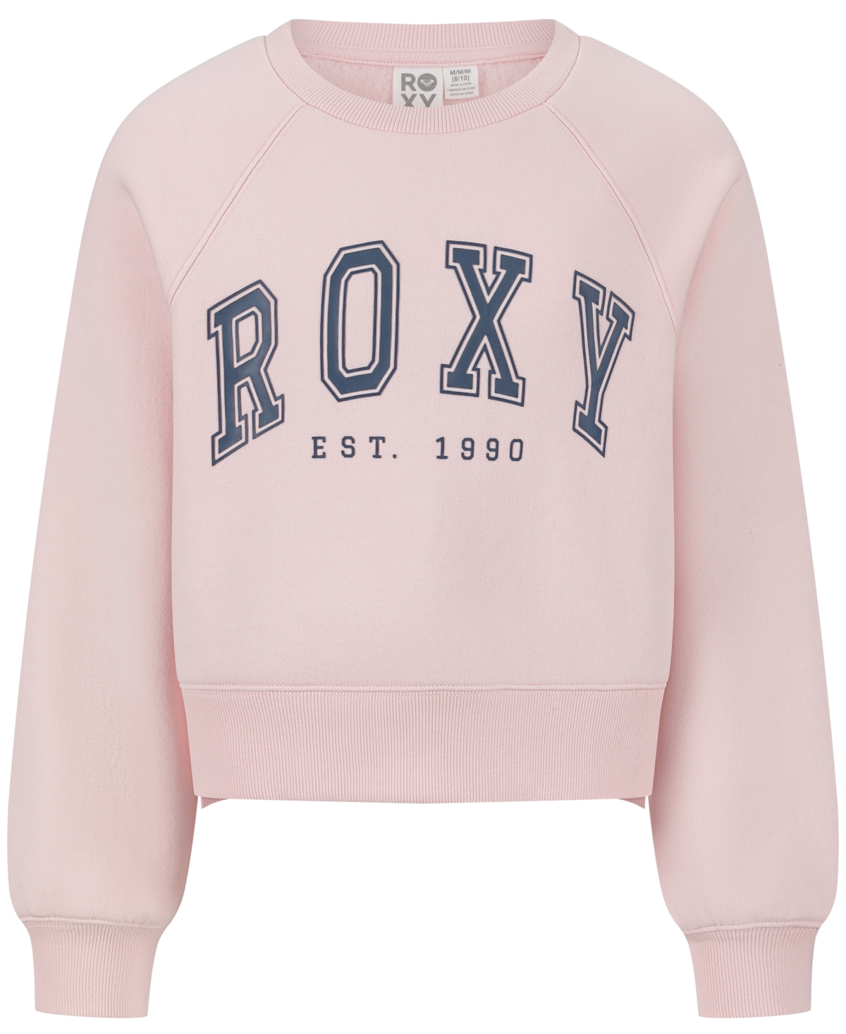 Click here for Roxy Girls 7-16 Collegiate Crewneck Sweatshirt - P... prices