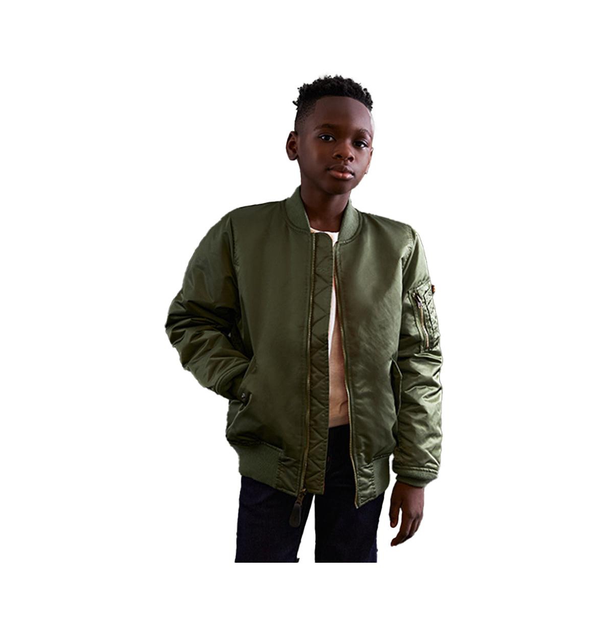 Click here for Alpha Industries Toddler Youth Ma-1 Jacket - Sage prices