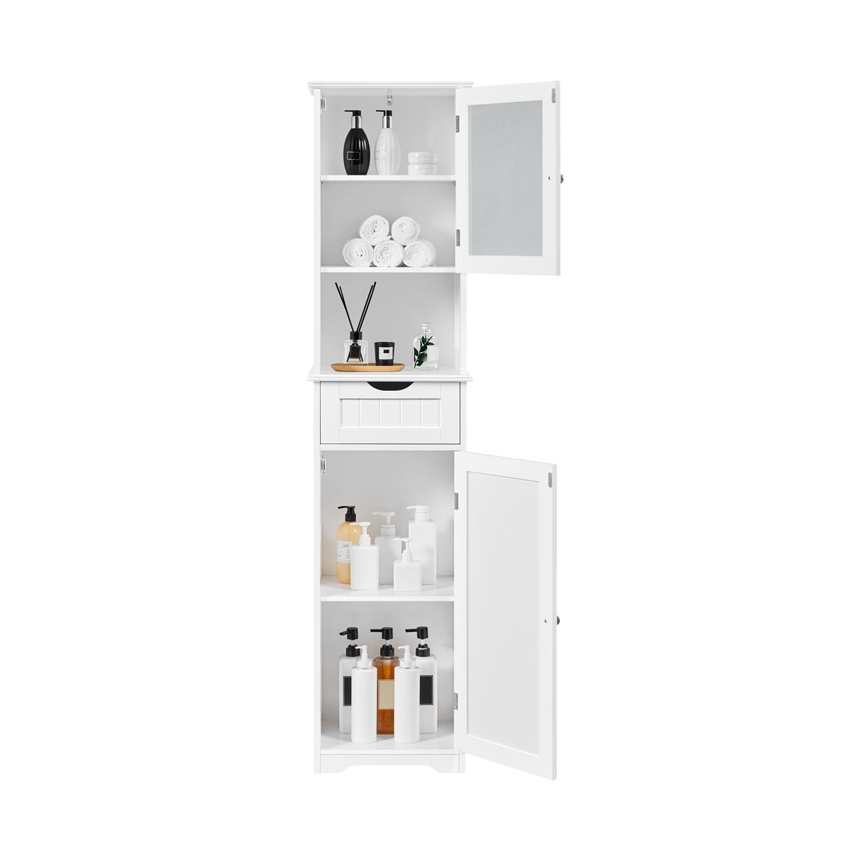 Click here for Yaheetech 67 H Freestanding Storage Cabinet with G... prices