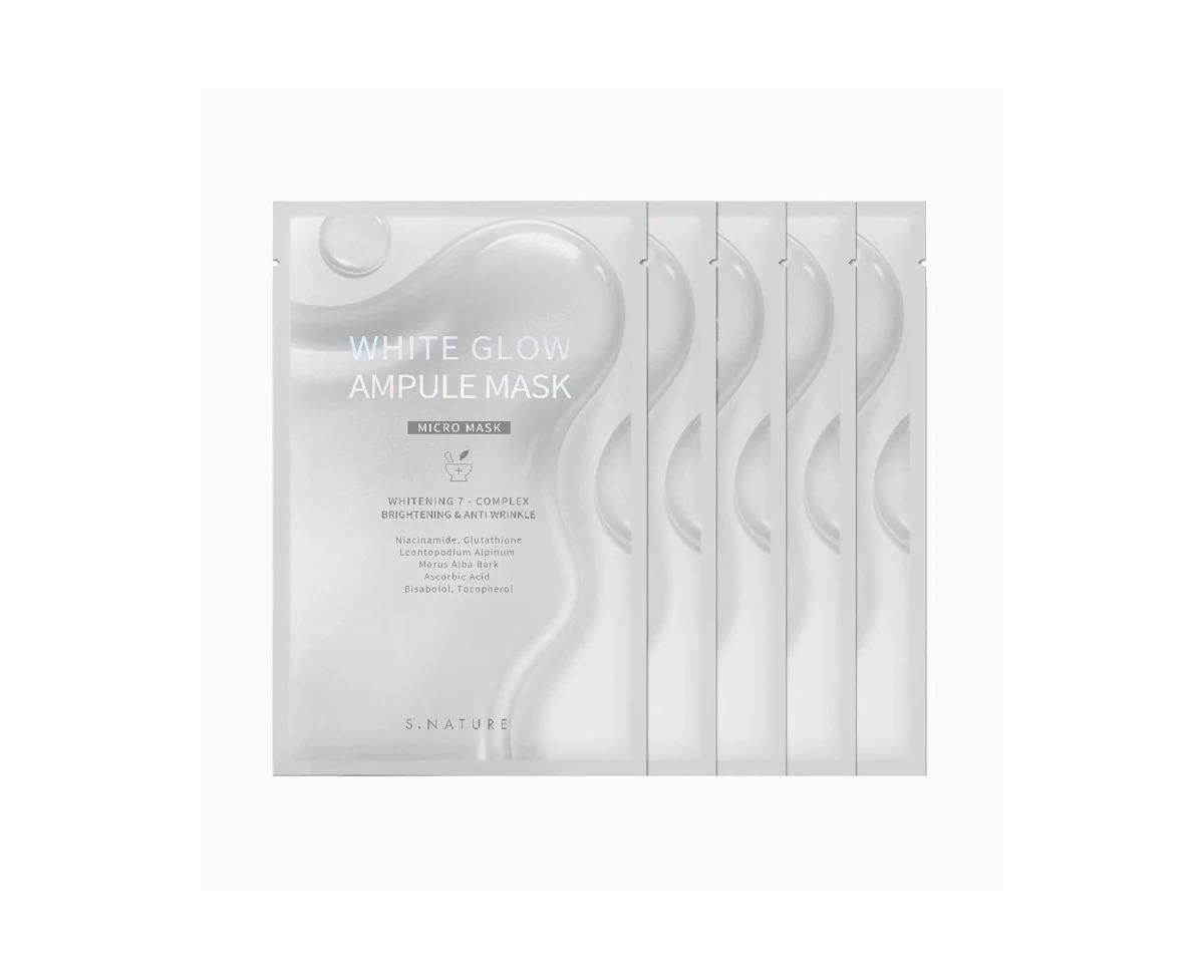 Click here for White Glow Ampule Mask 5Pcs prices