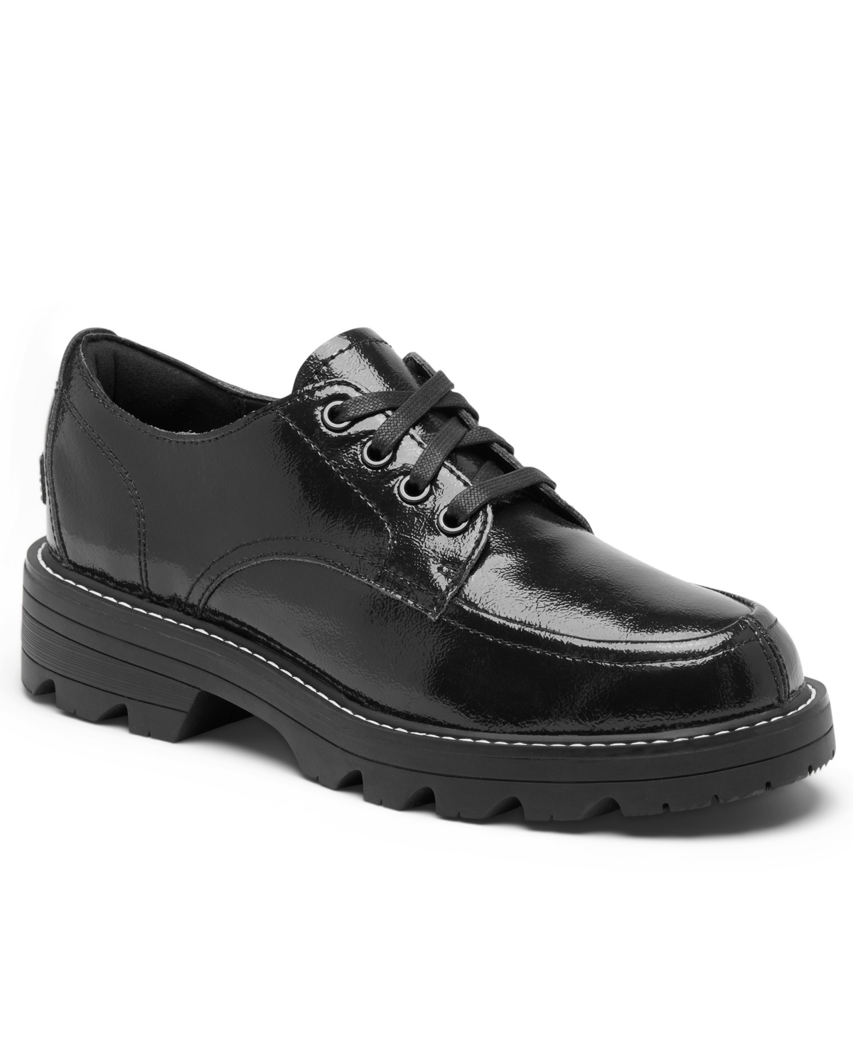 Click here for Sorel Womens Revel Ave Derby Round Toe Shoes - Bla... prices