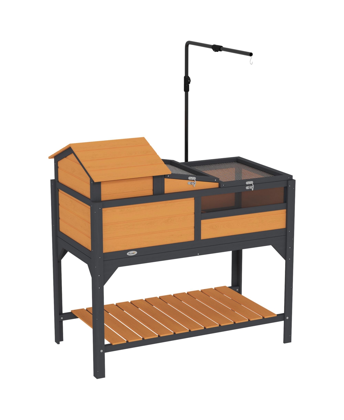 Click here for PawHut Tortoise Habitat with Adjustable Lamp Holde... prices