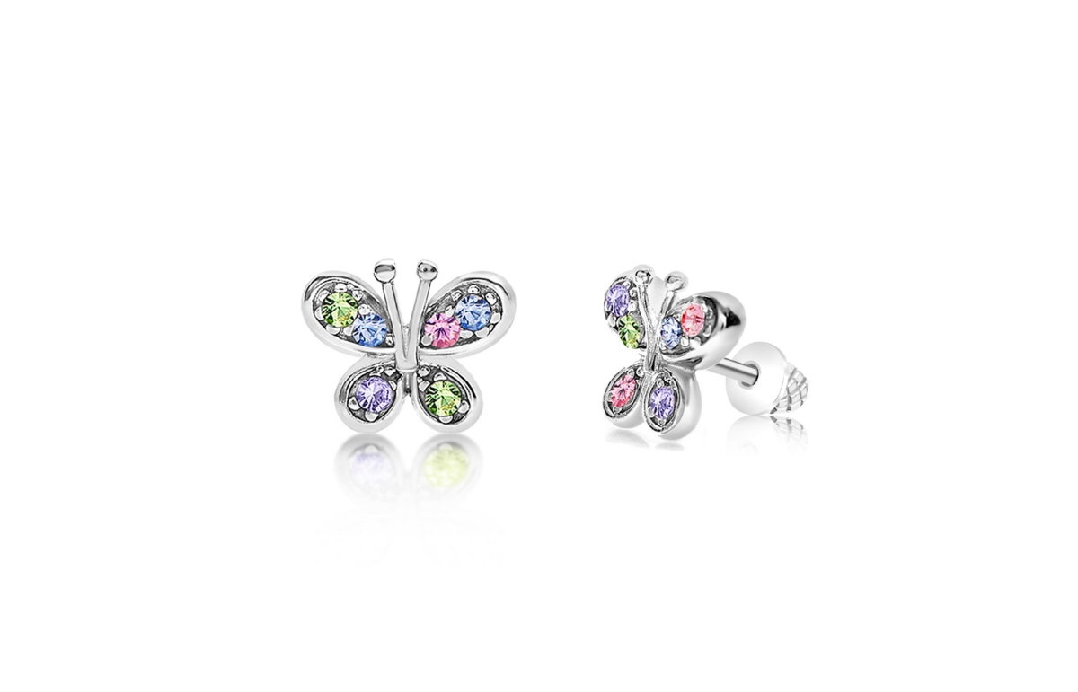 Click here for Chanteur Girls /Girl/Butterfly Mulit-color Crystal... prices