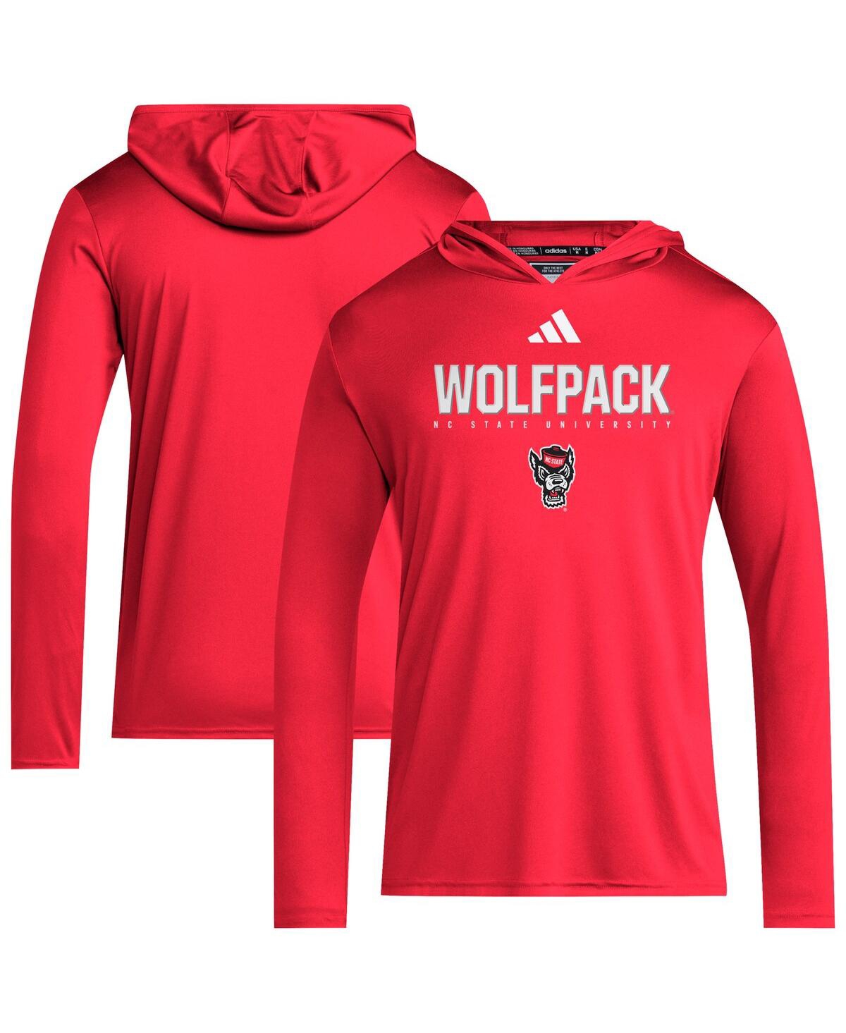 Click here for Adidas Mens Red Nc State Wolfpack 2025 Aeroready S... prices