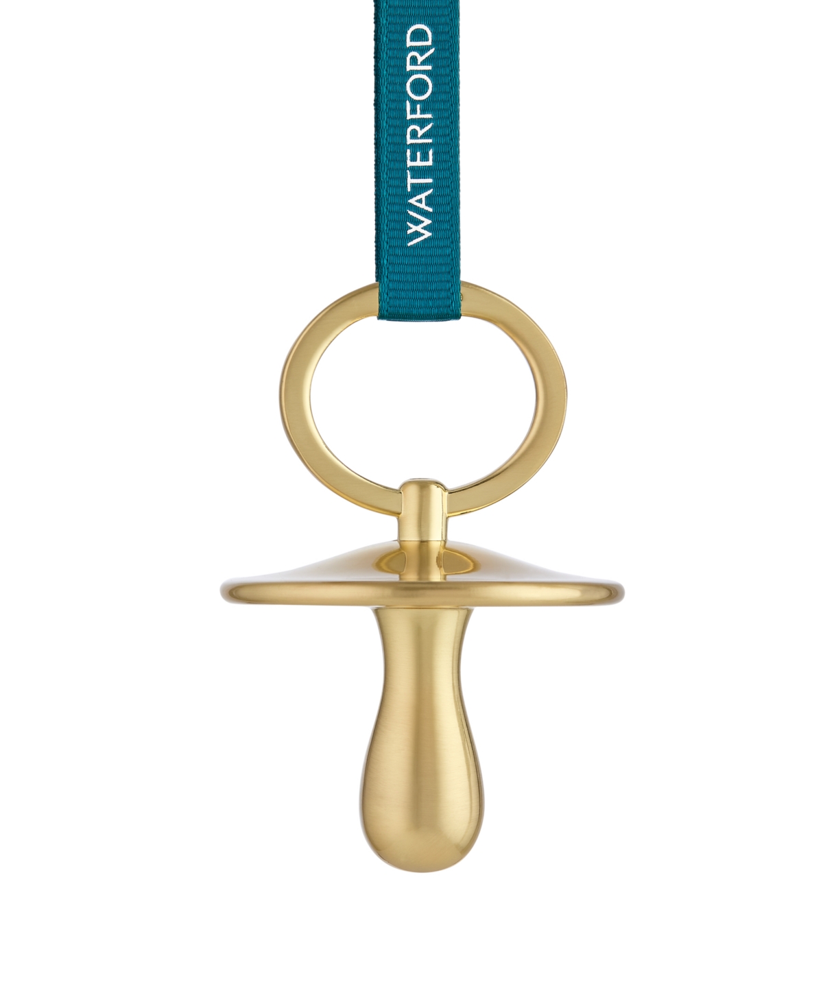 Waterford Christmas Pacifier Golden Ornament - Gold