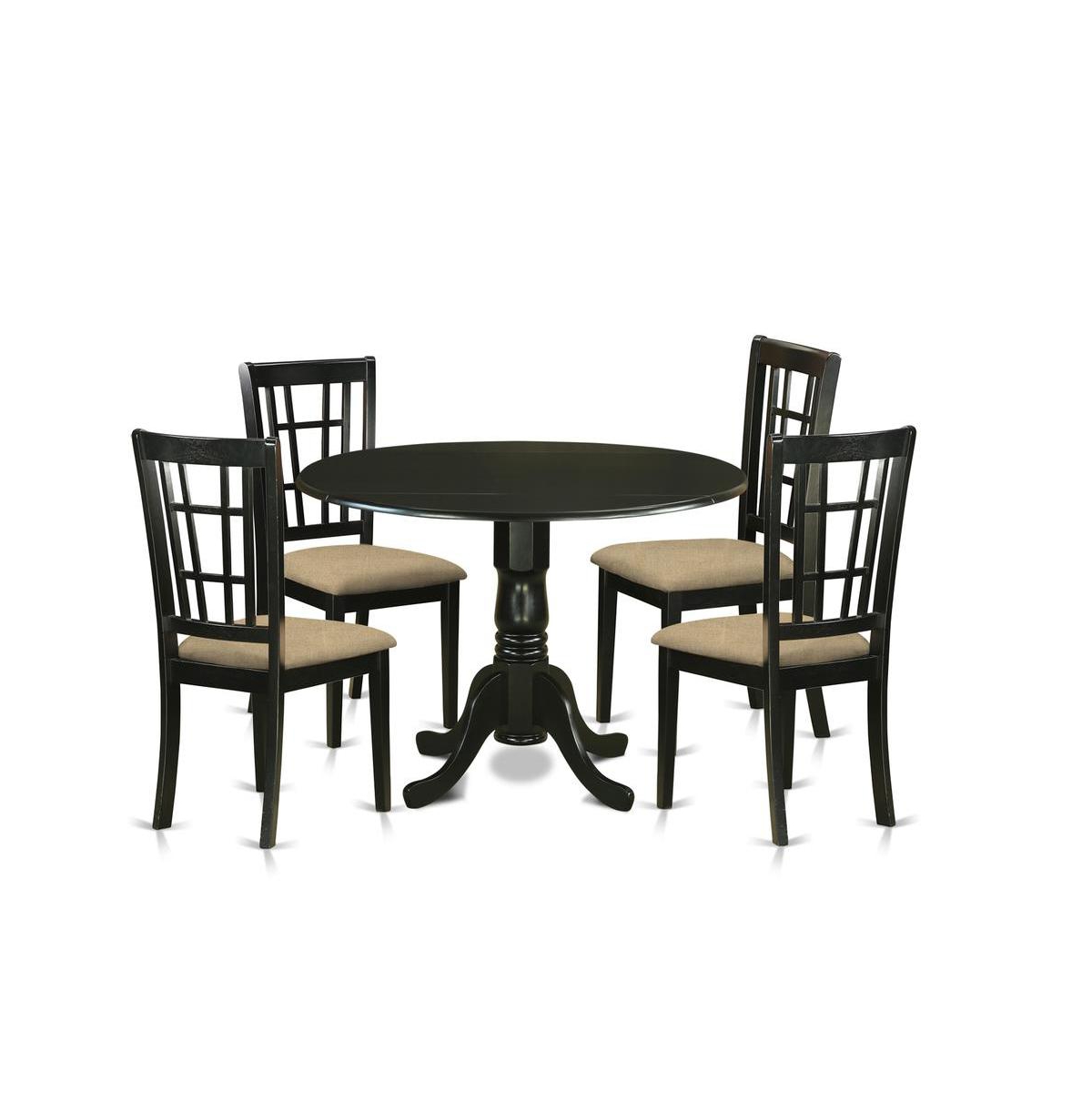 Click here for East West Furniture 5 Pc Dining room set for 4-Din... prices