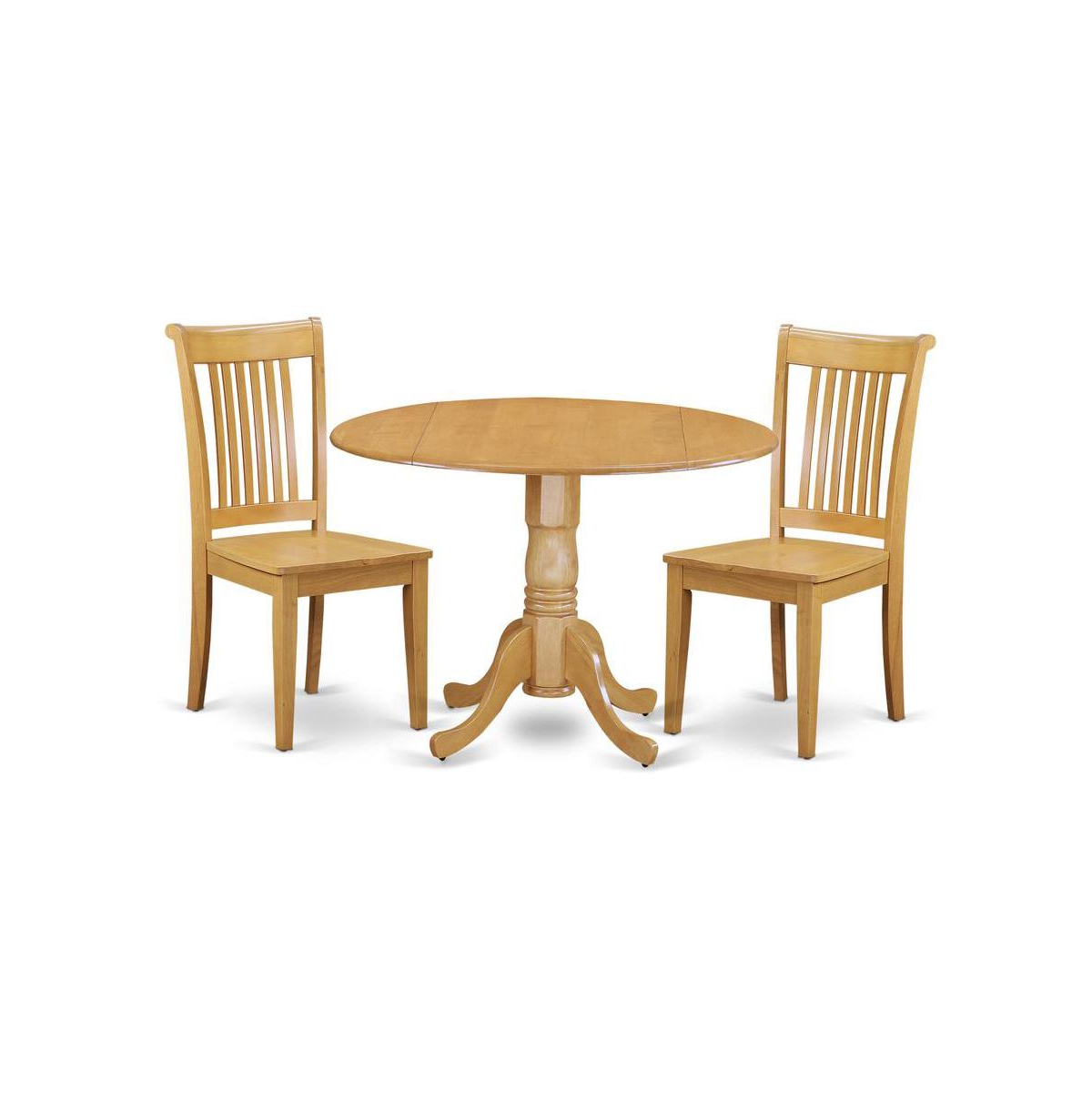 Click here for East West Furniture Dining Room Set Oak - Oak prices