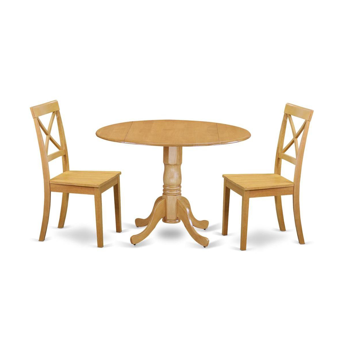Click here for East West Furniture Dining Room Set Oak - Oak prices
