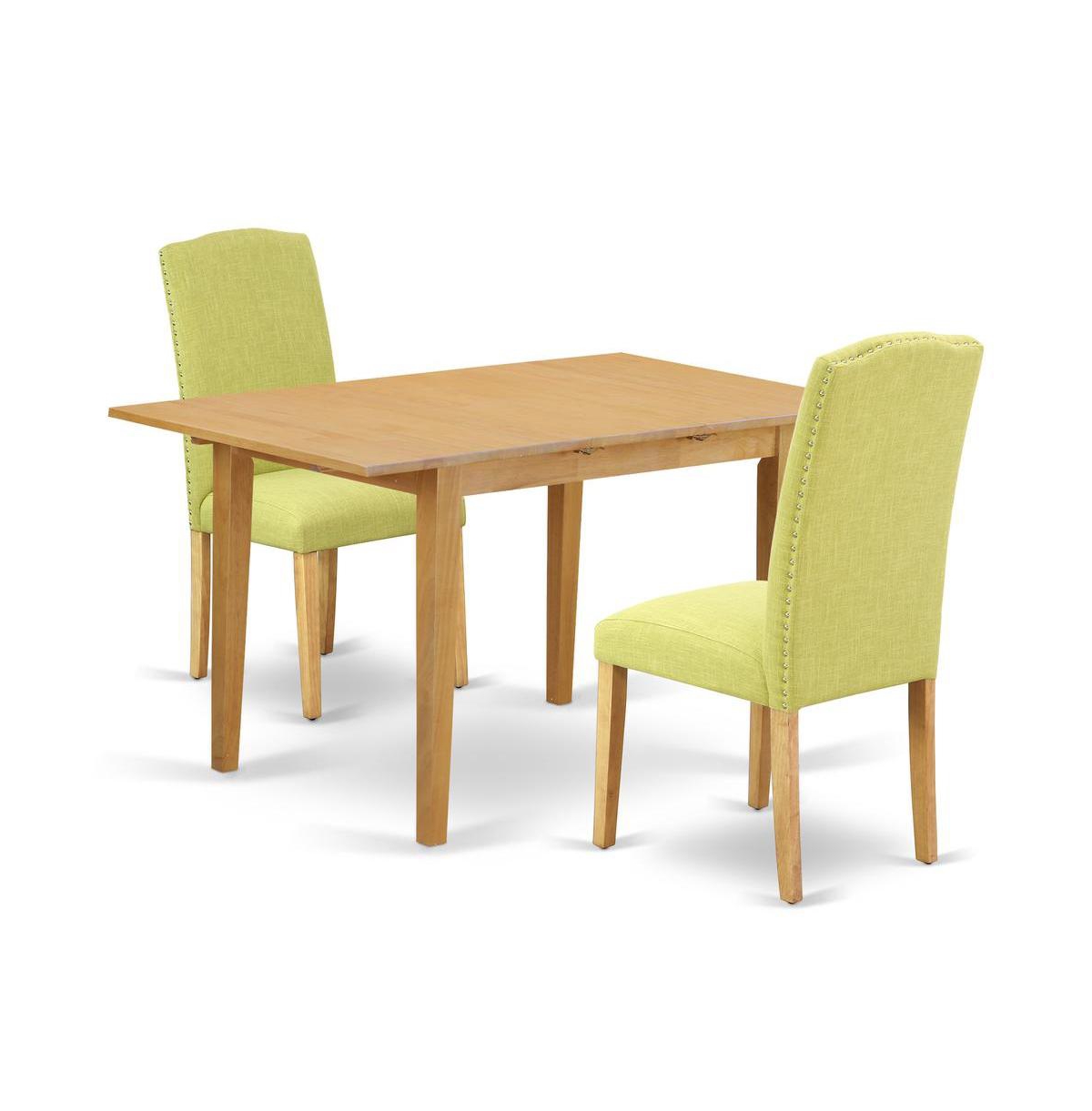 Click here for East West Furniture Dining Room Set Oak - Oak prices
