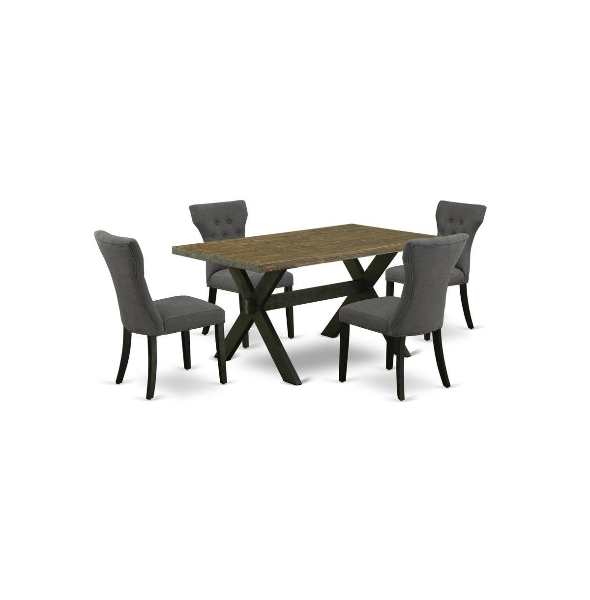 Click here for East West Furniture 5-Piece Kitchen Dinette Set In... prices