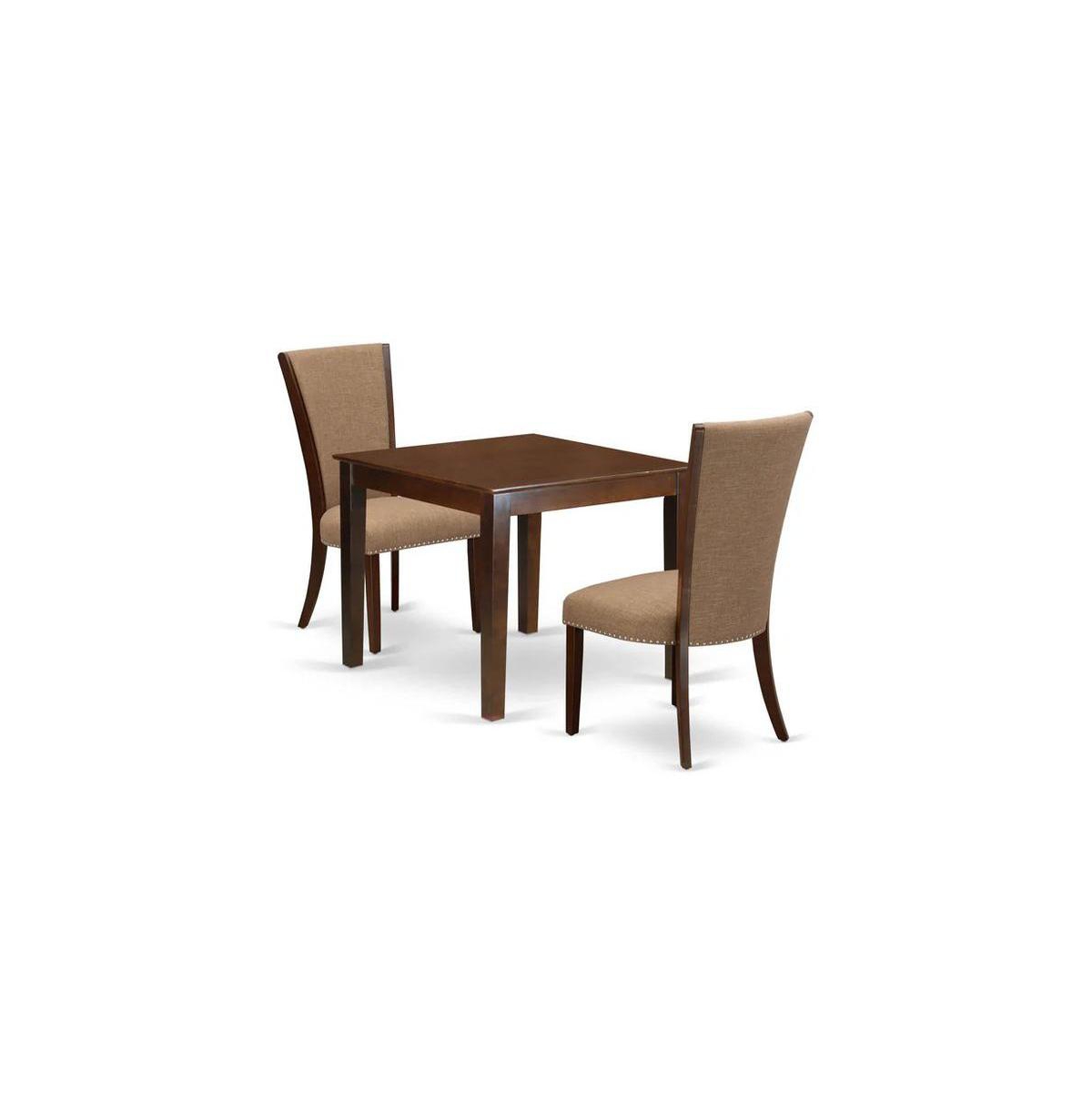 Click here for East West Furniture 3 Pc Dining Set - 2 Dining Cha... prices