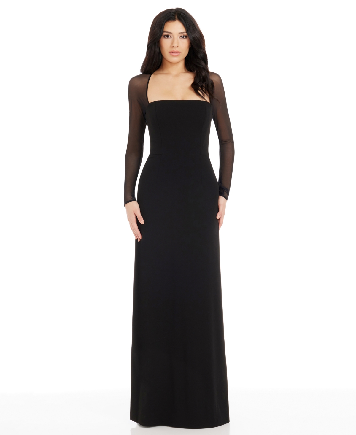 Click here for Dress the Population Womens Maxwell Square Neck Dr... prices