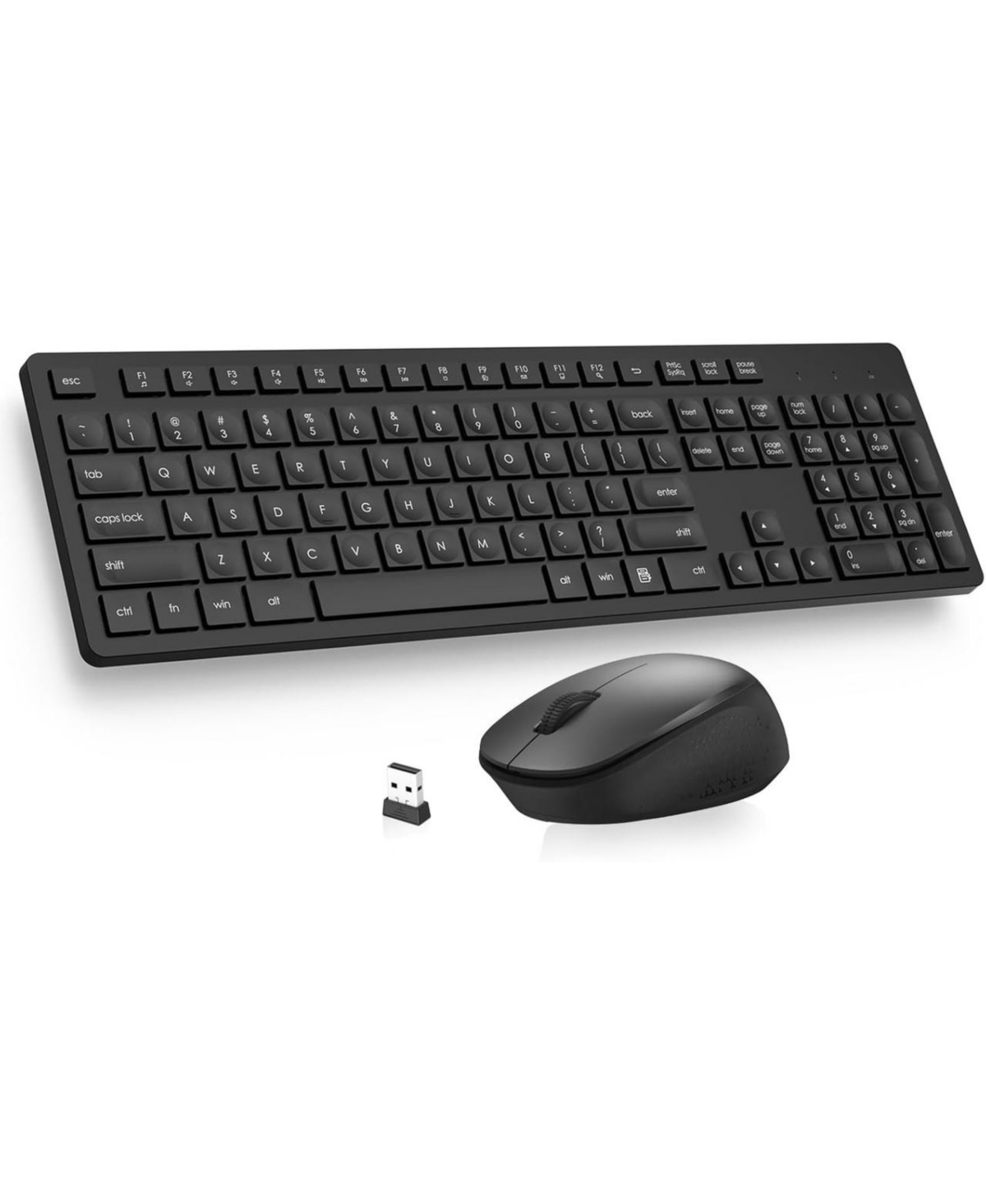 Click here for risokeys Wireless Keyboard and Mouse Combo  Full-S... prices