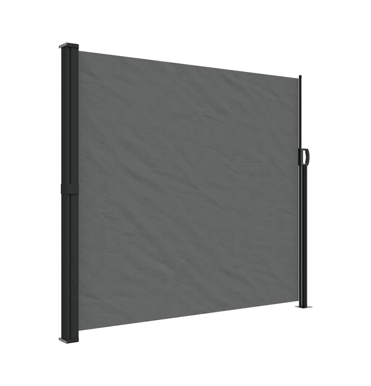 Click here for vidaXL Retractable Side Awning Anthracite - Anthra... prices