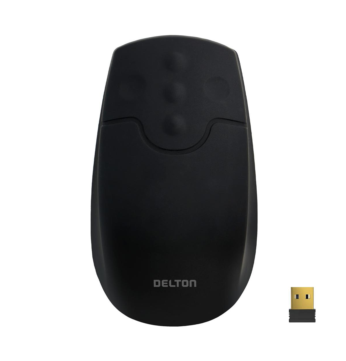 Click here for Delton M44 Waterproof IP68 Computer Mouse - Black prices