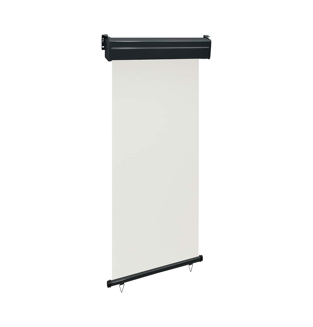 Click here for vidaXL Balcony Side Awning Cream Steel  Aluminum... prices