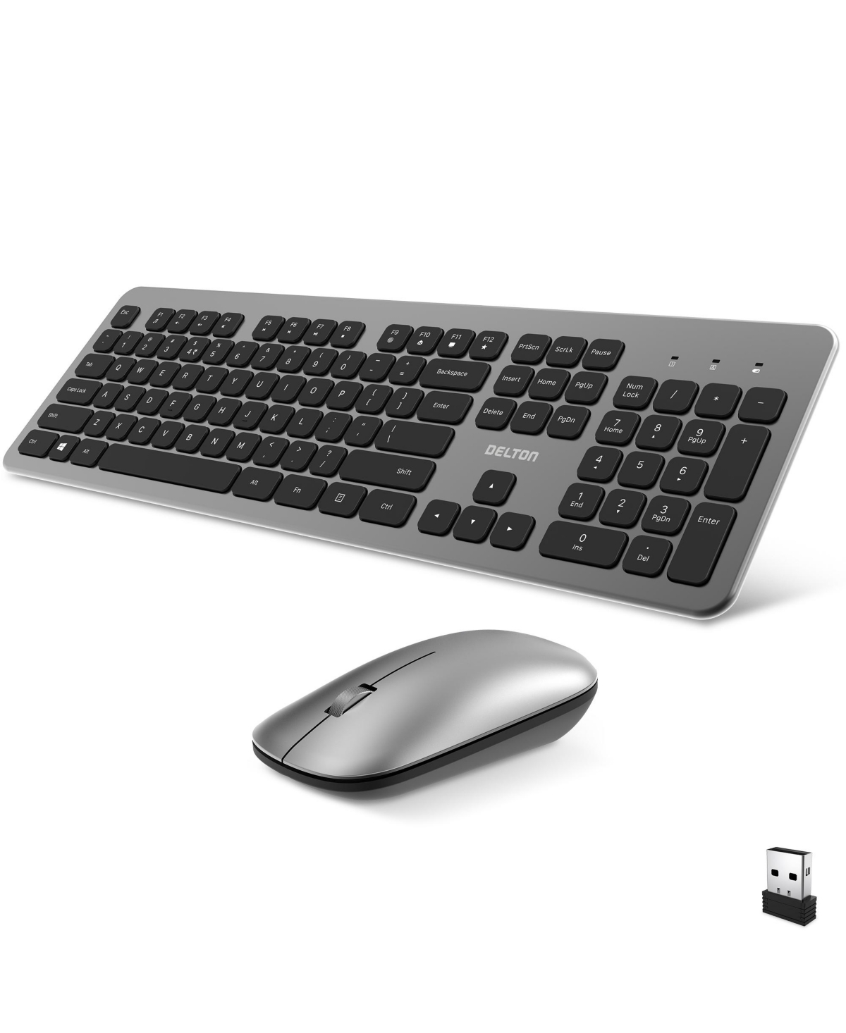 Click here for Delton K100 Ergonomic Wireless Keyboard & Mouse Se... prices