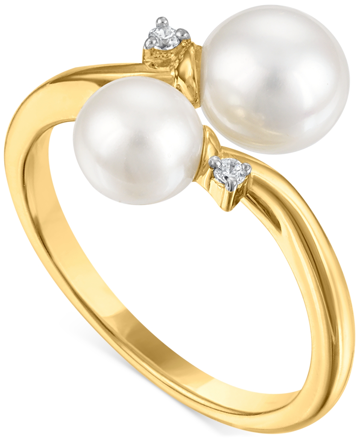 Click here for Macys Cultured Freshwater Pearl and Cubic Zirconia... prices
