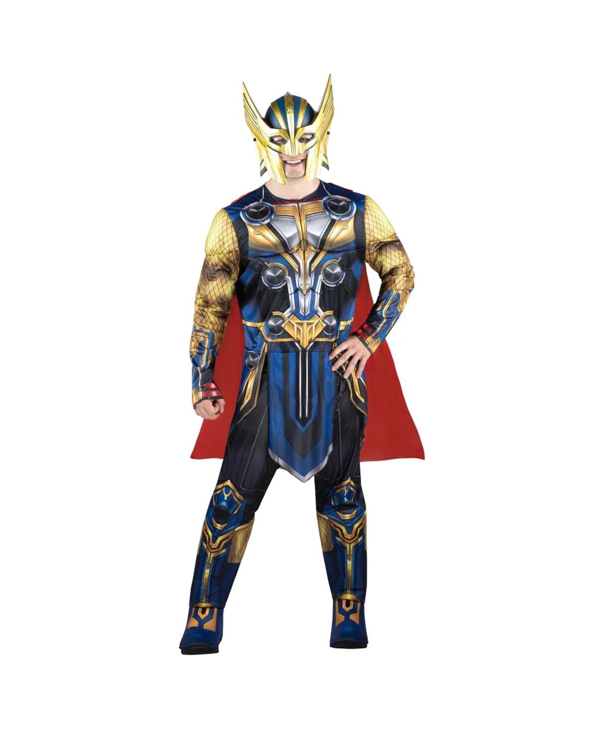 Click here for Jazwares Mens Thor Costume - Gold  Blue prices