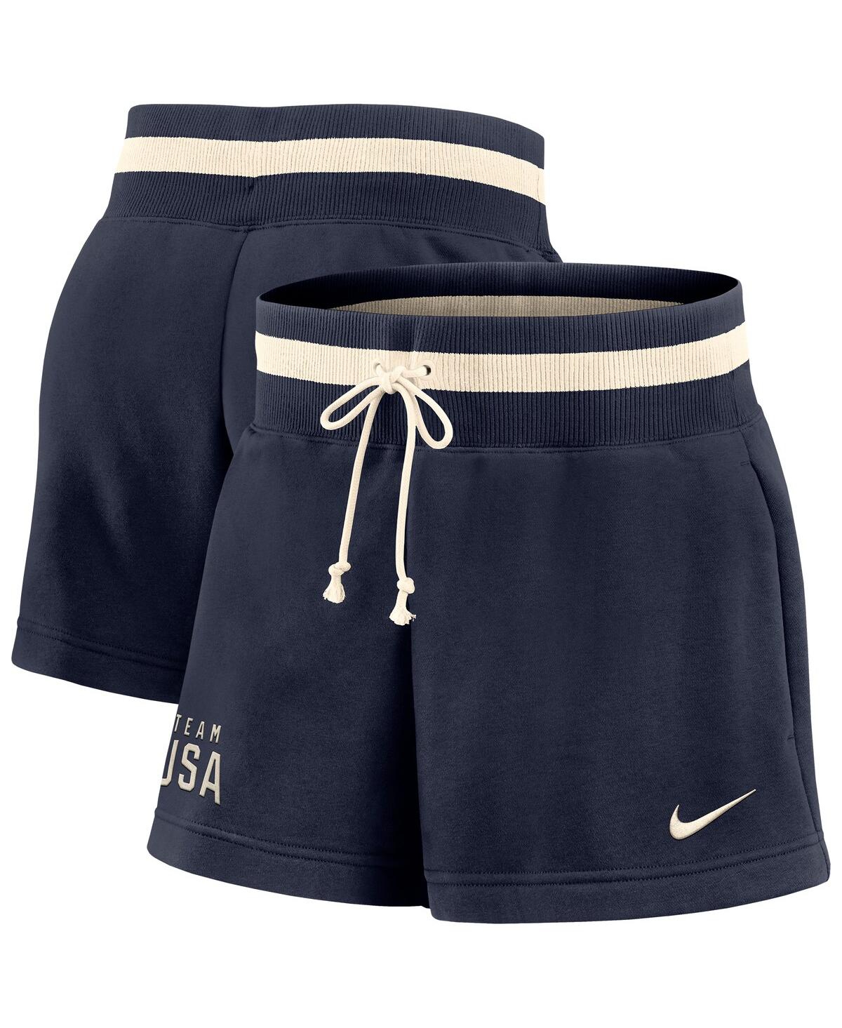 Click here for Nike Womens Navy Team Usa Phoenix Fleece High Rise... prices