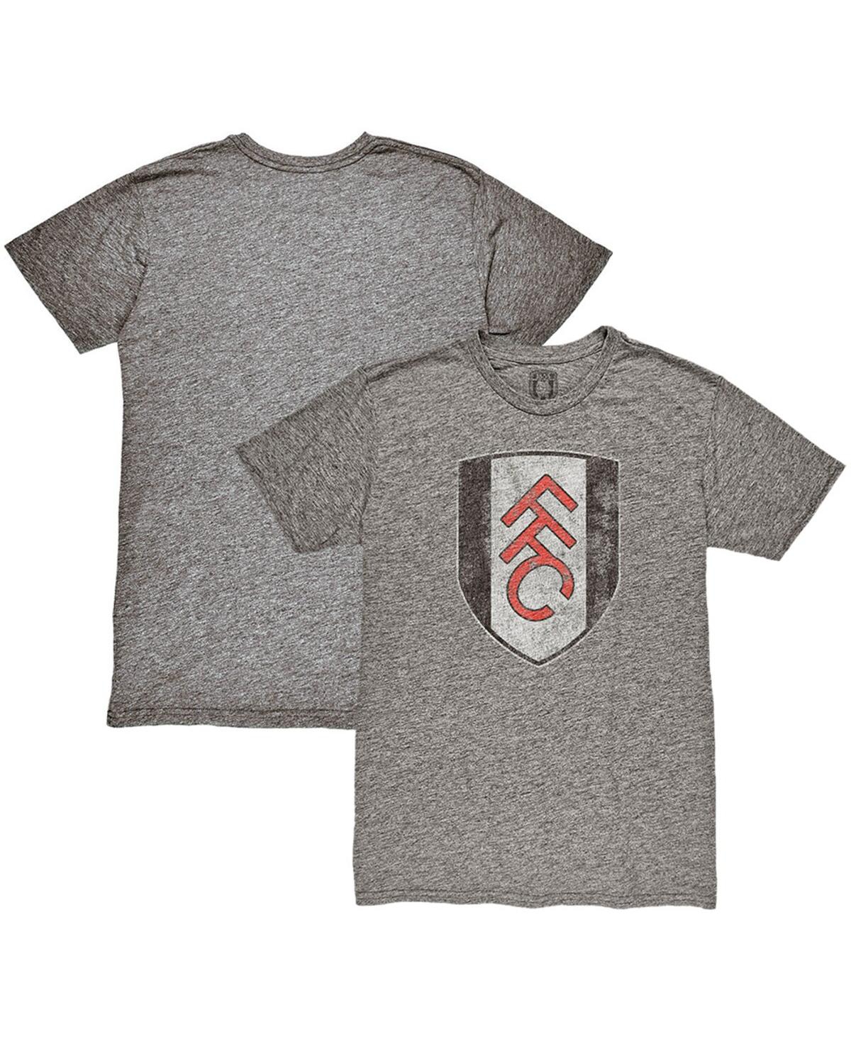 Click here for 1863FC Mens Heather Gray Fulham Color Crest Mock T... prices