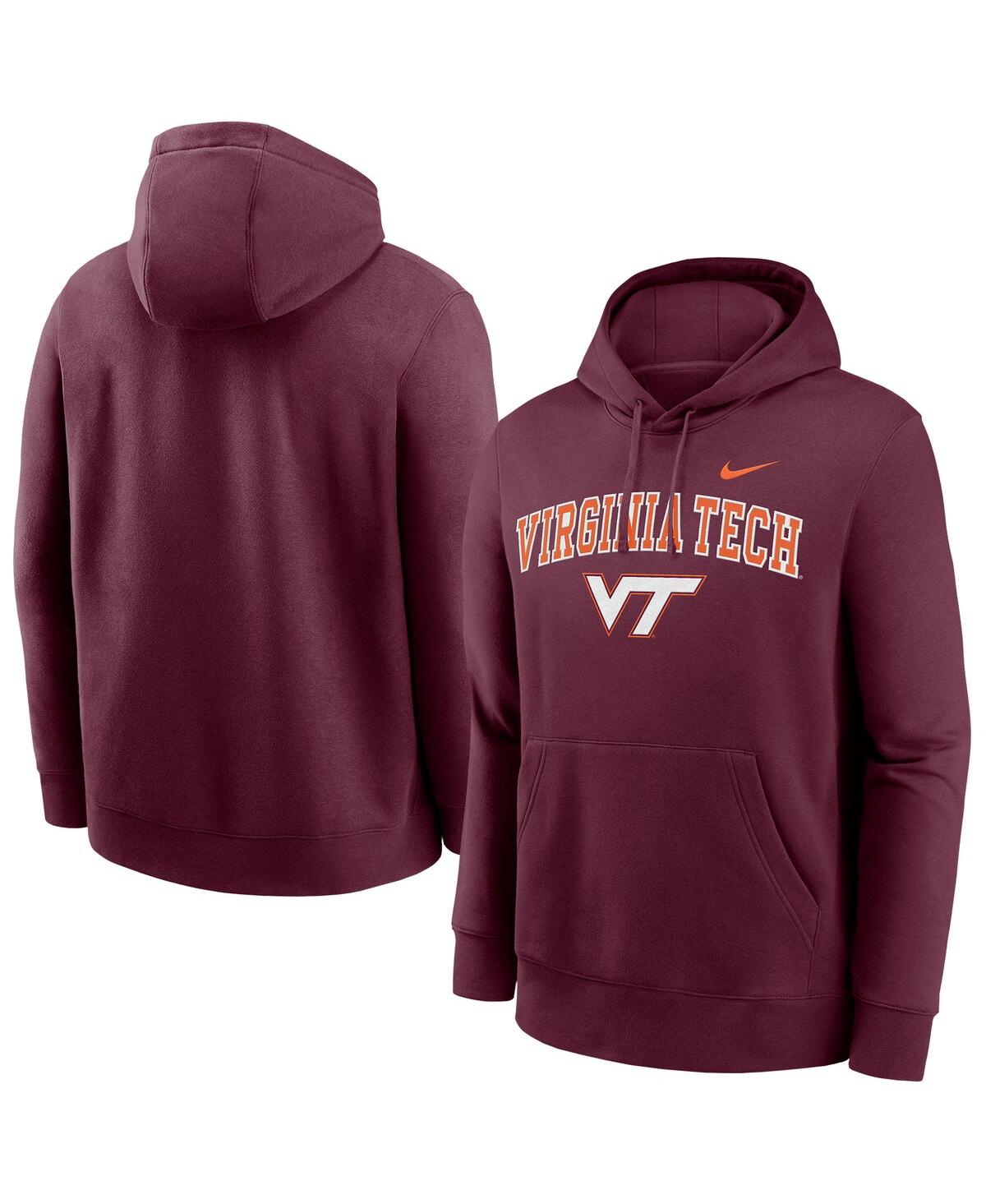 Click here for Nike Mens Maroon Virginia Tech Hokies Club Pullove... prices