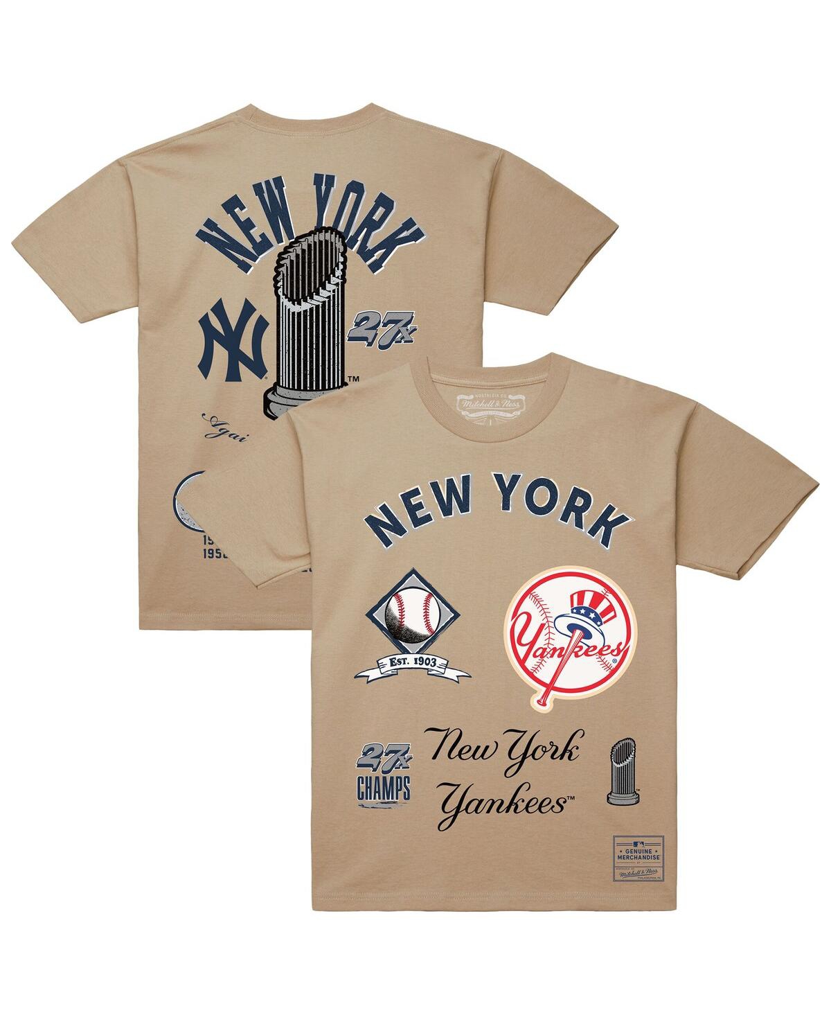 Click here for Mitchell & Ness MensÂ Cream New York Yankees Legac... prices