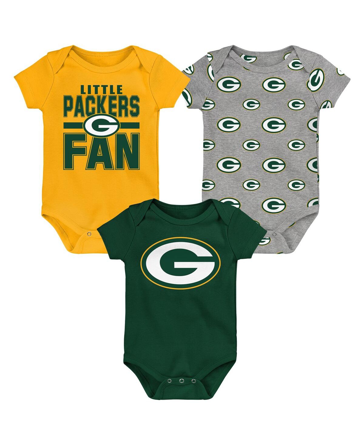 Click here for Outerstuff Newborn 3-Piece Green Bay Packers Littl... prices