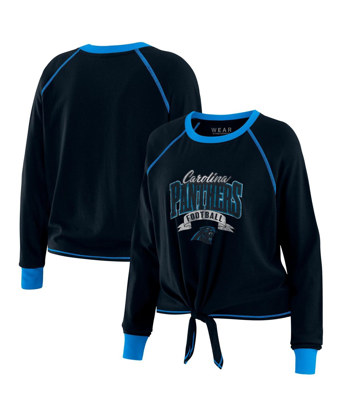 Click here for Wear by Erin Andrews Womens Black/Blue Carolina Pa... prices