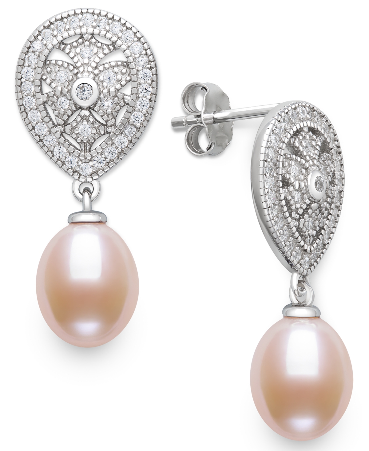 Click here for Belle de Mer Cultured Freshwater Blush Pink Pearl... prices
