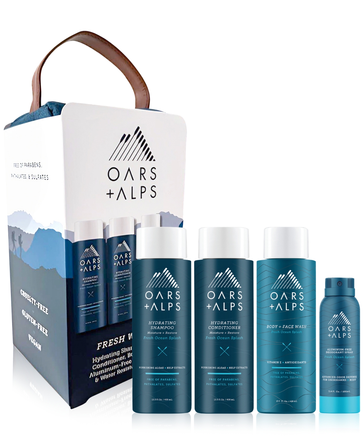 Click here for Oars + Alps 4-Pc. Fresh Wash Gift Set prices