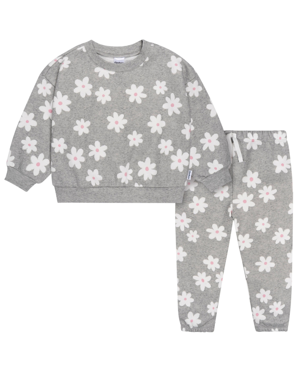 Click here for Gerber Baby Girls 2-Piece Fleece Outfit Set Daisie... prices