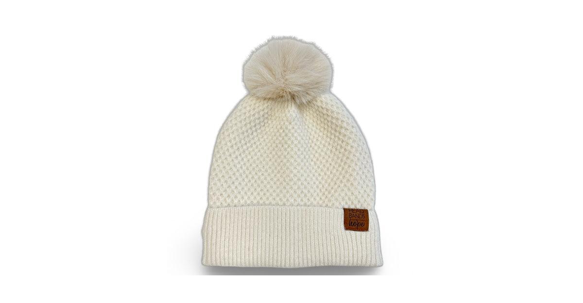 Click here for Womens Pom Pom Beanie - Tan - Tan prices