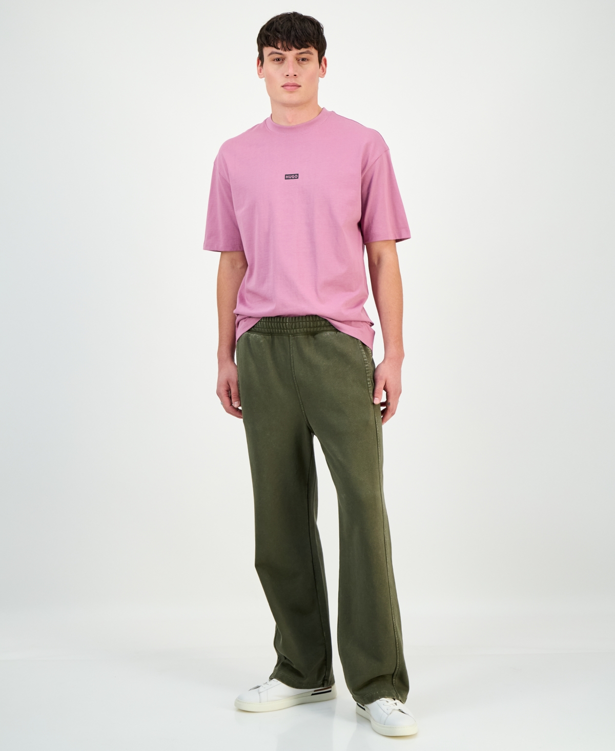 Click here for Hugo Boss Mens Nebtro Straight Fit Pull-On Pants -... prices