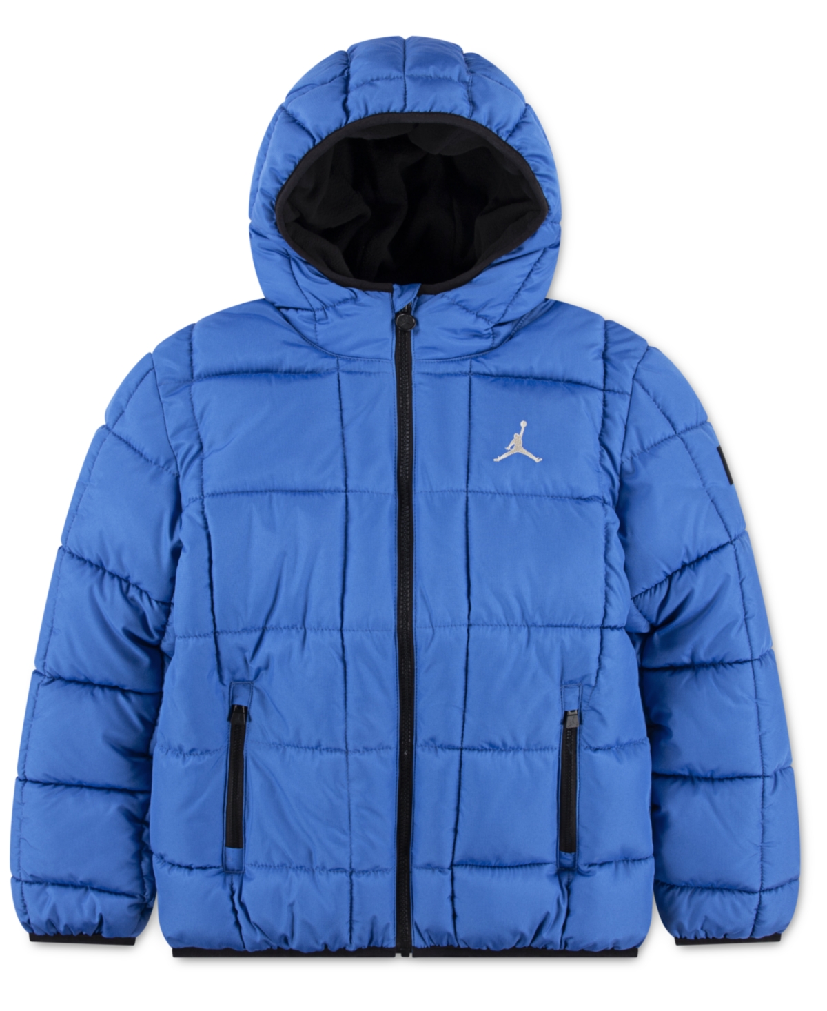 Click here for Jordan Boys 8-18 Quilted Hooded Long Sleeve Jacket... prices