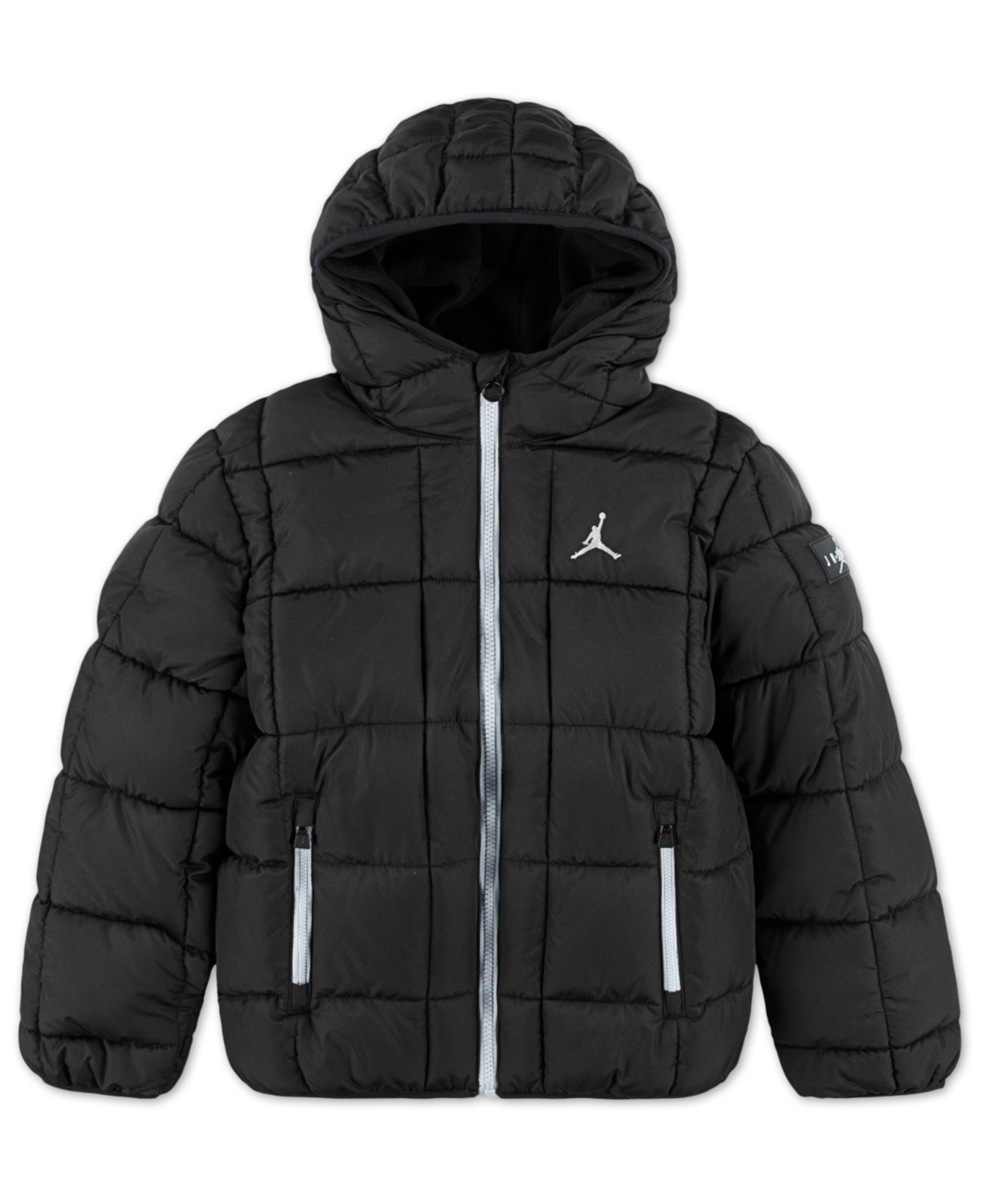 Click here for Jordan Boys 8-18 Quilted Hooded Long Sleeve Jacket... prices