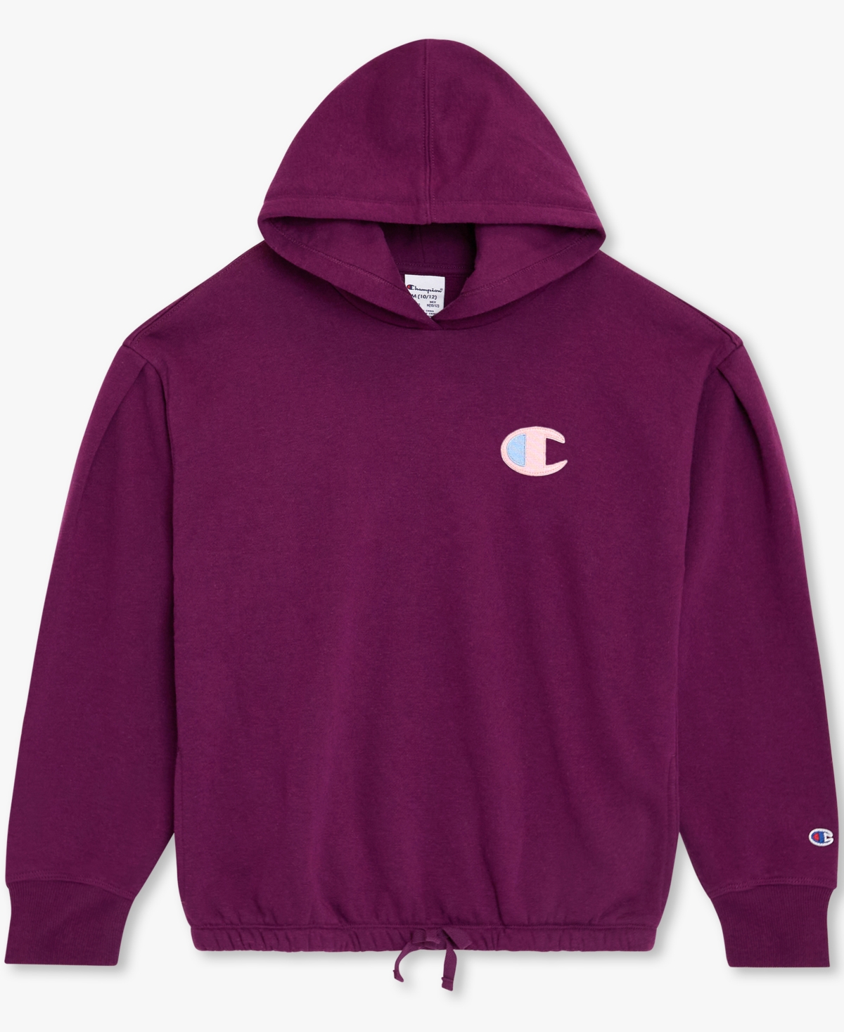 Click here for Champion Girls 7-16 Long Sleeve Hoodie - Deep Purp... prices