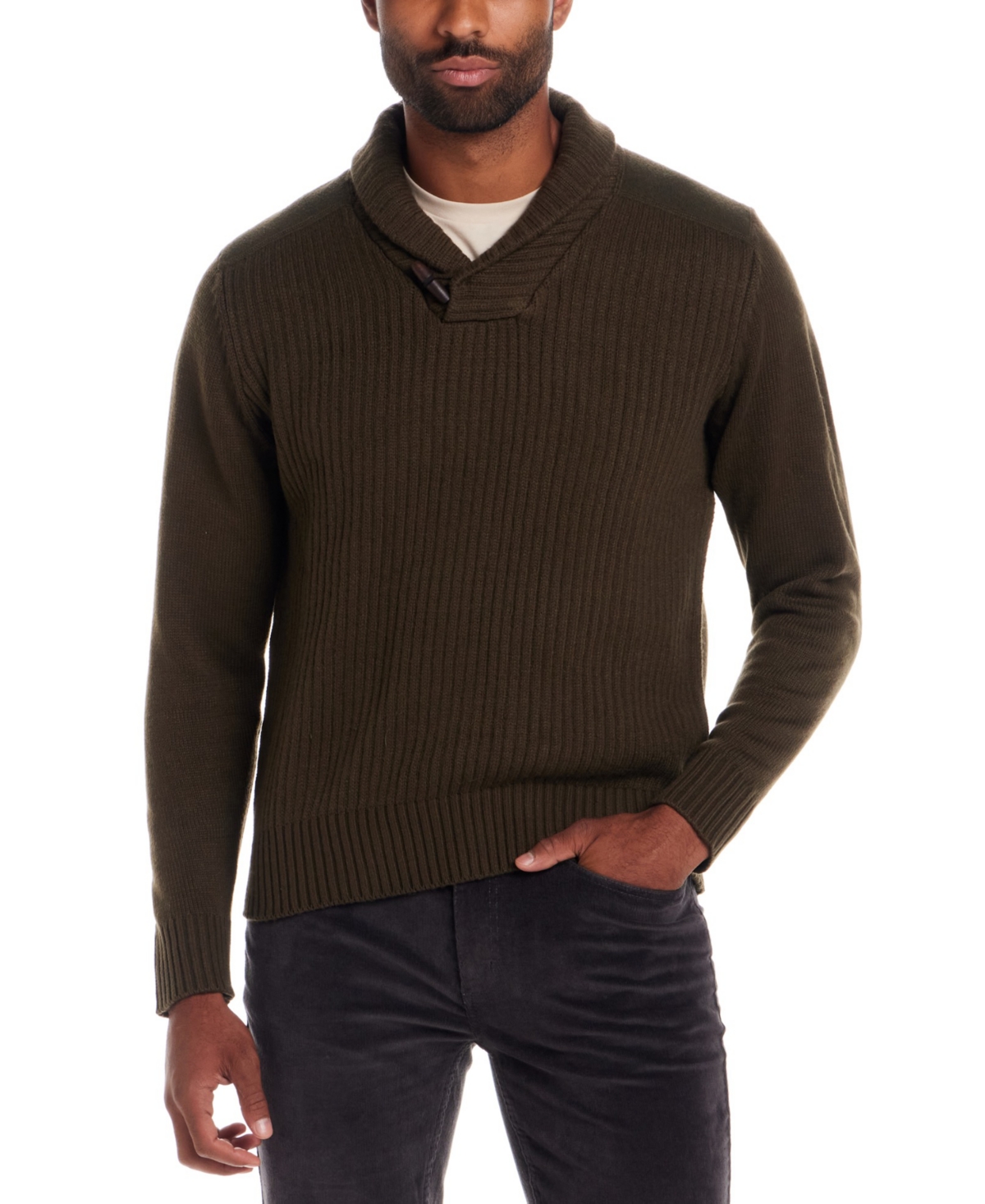 Click here for Weatherproof Vintage Mens Fisherman Shawl Pull On... prices